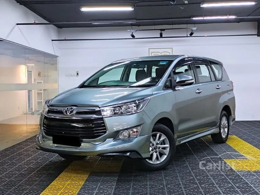 Used 2017 Toyota Innova 2.0 G MPV 7 SEATER FULL BODY KIT 1 MALAY LADY OWNER PREMIUM FABRIC SEAT ...