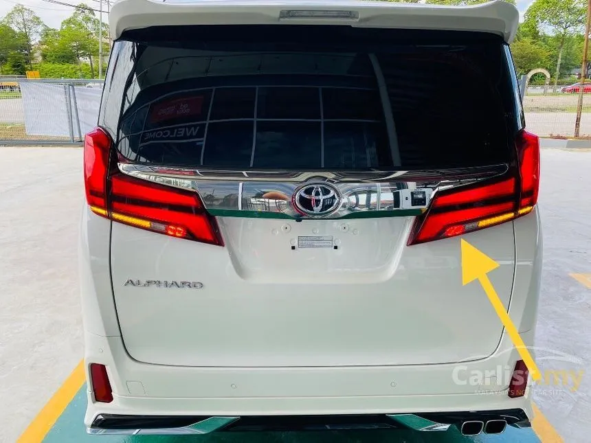 New Toyota Alphard 2.5 TypeGold 8000kM Sunroof modellista 3BA - Carlist.my