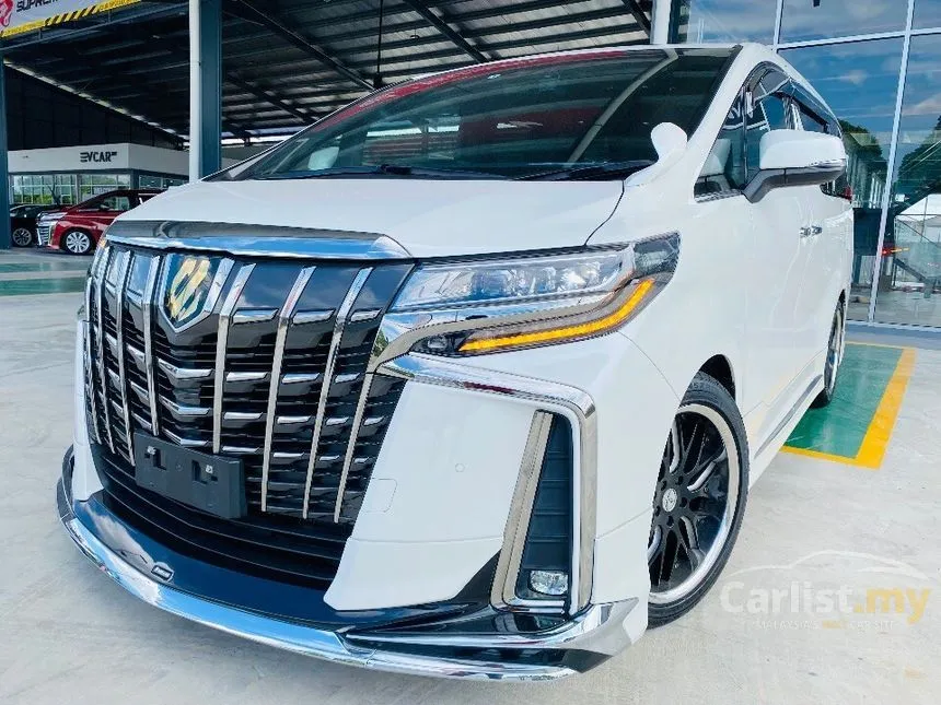 New Toyota Alphard 2.5 TypeGold 8000kM Sunroof modellista 3BA - Carlist.my
