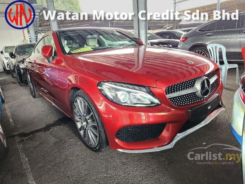Recon 2018 Mercedes-Benz C300 AMG Premium Coupe No Processing Fee No ...