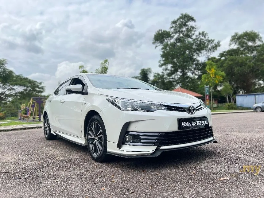 Used 2017 Toyota Corolla Altis 1.8 G Sedan FULLY SERVICE RECORD TOYOTA FULLY BODYKIT PUSH START ...