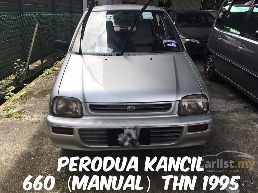 Perodua Kancil 1995 660 EX 0.7 in Johor Manual Hatchback Silver for RM ...