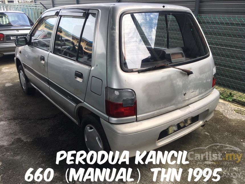 Perodua Kancil 1995 660 EX 0.7 in Johor Manual Hatchback Silver for RM ...