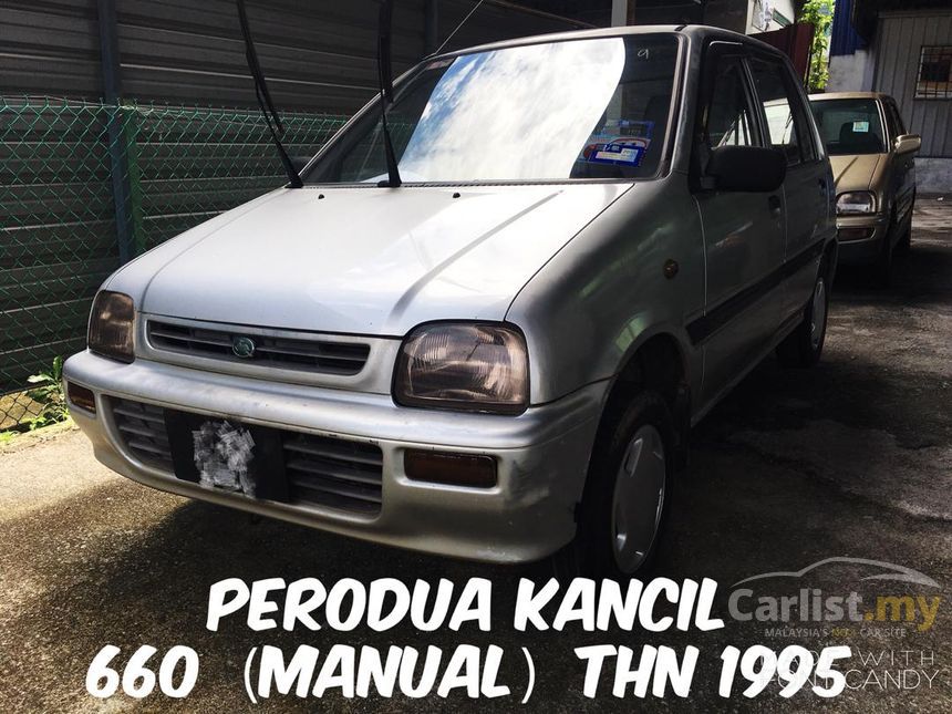 Perodua Kancil 1995 660 EX 0.7 in Johor Manual Hatchback Silver for RM ...