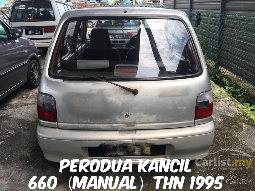 Perodua Kancil 1995 660 EX 0.7 in Johor Manual Hatchback Silver for RM ...