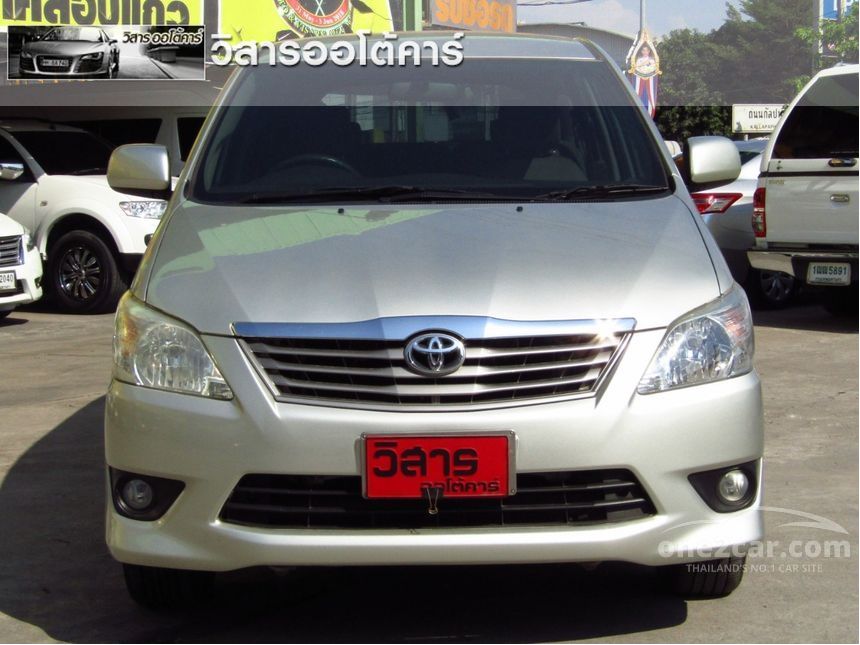 Toyota Innova 2012 G 2.0 in กรุงเทพและปริมณฑล Automatic Wagon สีเทา for ...