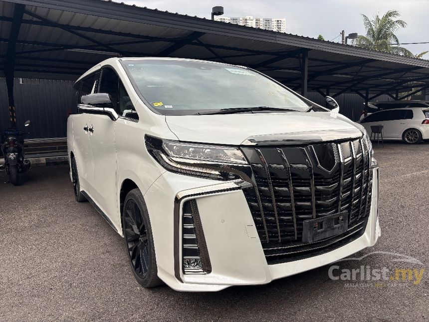 Recon 2021 Toyota Alphard 2.5 S Type Gold 7 SEATER 3 PWR DOOR DIM BSM ...