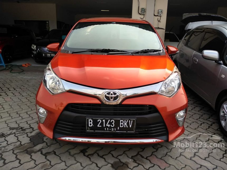 Jual Mobil Toyota Calya 2016 E 1.2 di Banten Manual MPV Orange Rp 110. ...