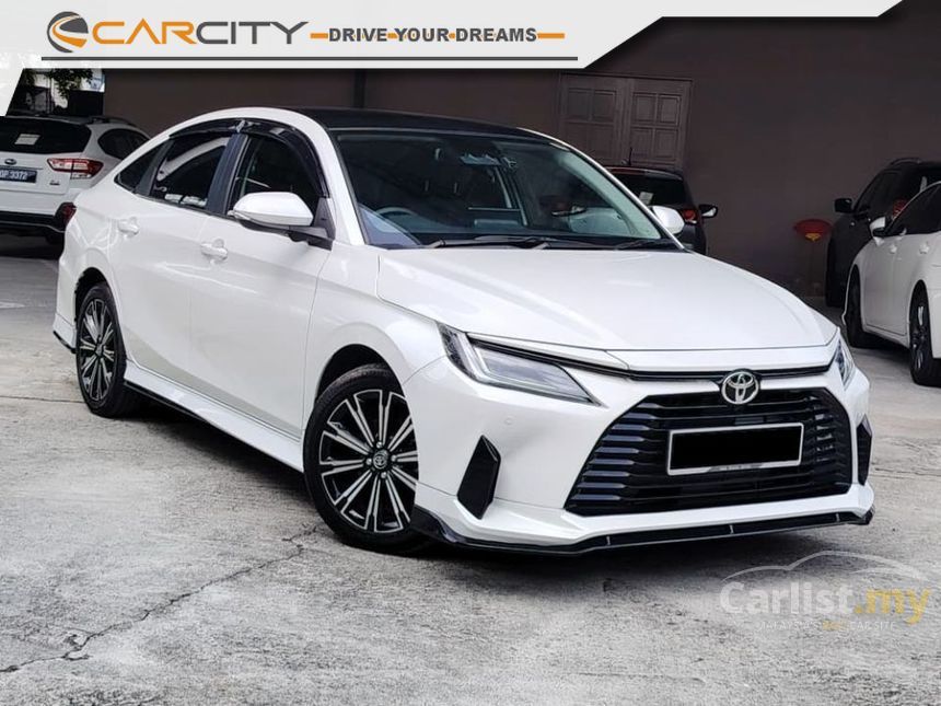 Used 2024 Toyota Vios 1.5 G Sedan COME WITH WARRANTY 9 INCH TOUCHSCREEN ...
