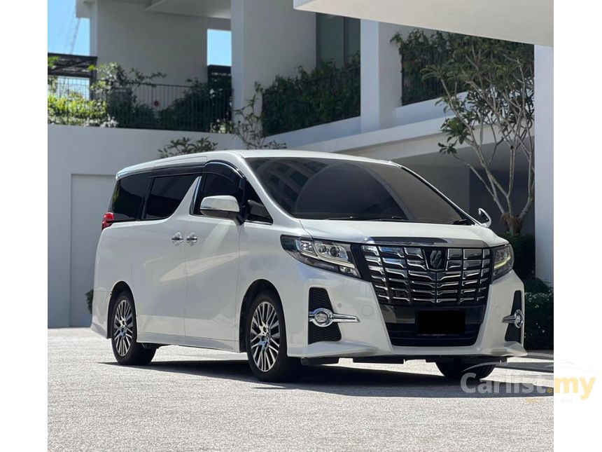 Used 2017 Toyota Alphard 2.5 G S C TOUCH SCREEN MONITOR PILOT SEATS ...