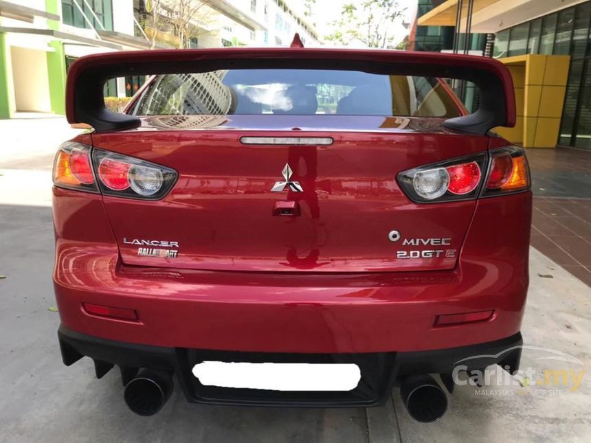 Mitsubishi Lancer 2016 GTE 2.0 in Johor Automatic Sedan Red for RM ...