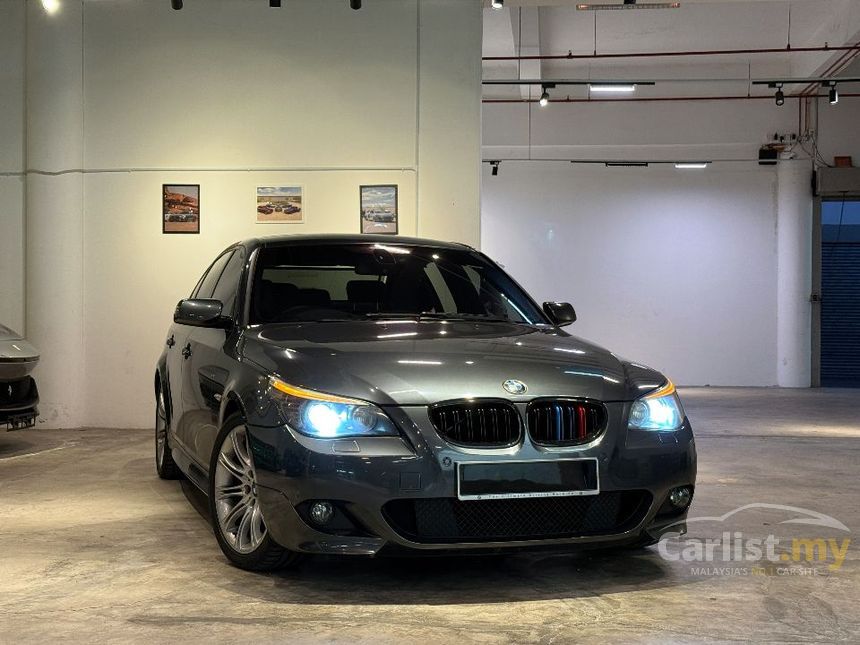 Used 2008 BMW E60 525i M Sport 2.5 LCI Facelift CKD in Platinum Grey ...