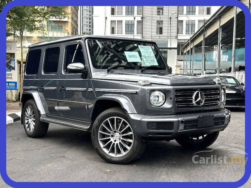 Recon UNREG 2020 Mercedes-Benz G350D 3.0 LITRE INLINE-SIX CYLINDER TURBO DIESEL BURMESTER SOUND ...