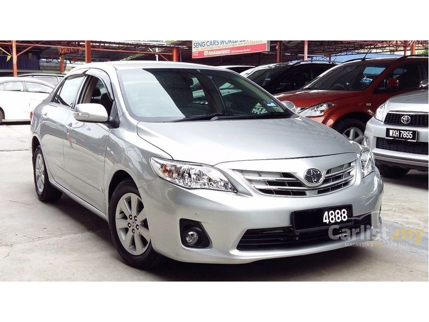 Used 2011 Toyota Altis 1.6 Facelift Dual VVTI LikeNew - Carlist.my