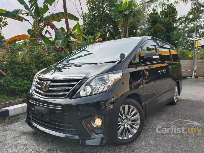Used 2014 Toyota Alphard 2.4 G 240S Gold MPV - FULL SERVICE RECORD ...