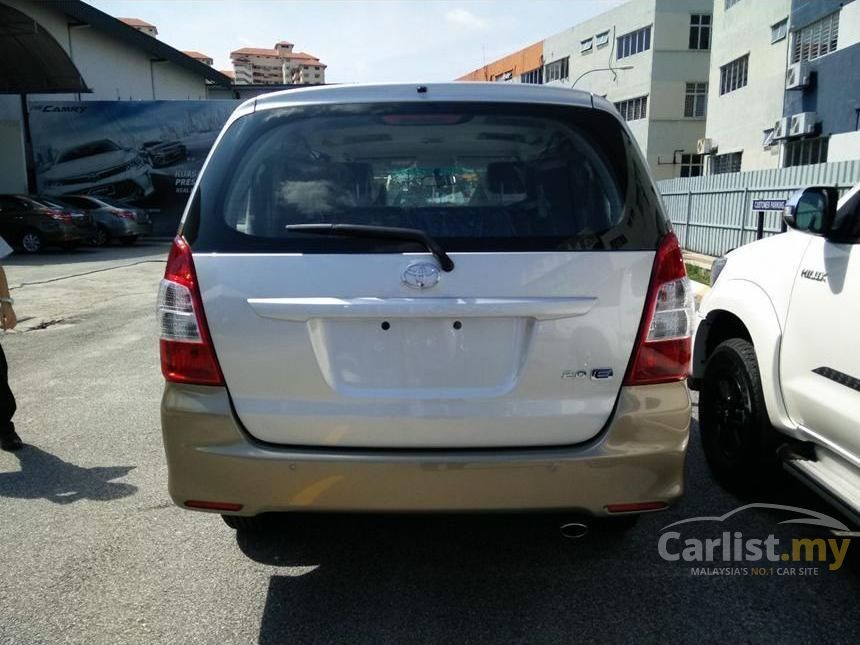Toyota Innova 2015 E 2.0 in Kuala Lumpur Automatic MPV Silver for RM ...