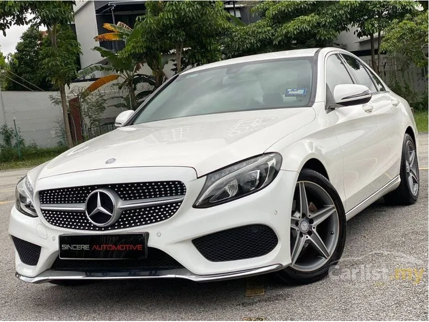 Mercedes-Benz C180 2016 AMG 1.6 in Selangor Automatic Sedan White for ...