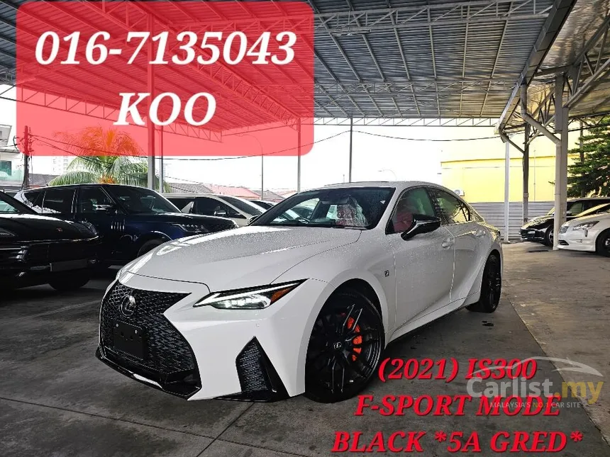 Recon [JP SPEC] (900KM)LEXUS IS300 2.0 TURBO F-SPORT *MODE BLACK ...