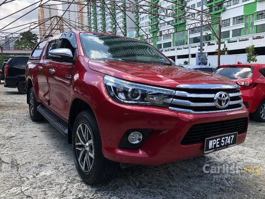 Used 2017 Toyota Hilux 2.8 G (A) VNT Mileage 43501KM Full Toyota ...