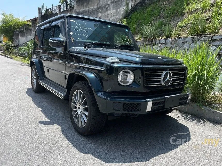Recon 2020 Mercedes-Benz G350D 3.0 Diesel Emerald Green Auto Side-step Japan Spec Low Mileage ...