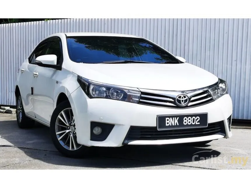 Used 2016 Toyota Corolla Altis 1.8 G Sedan - Carlist.my