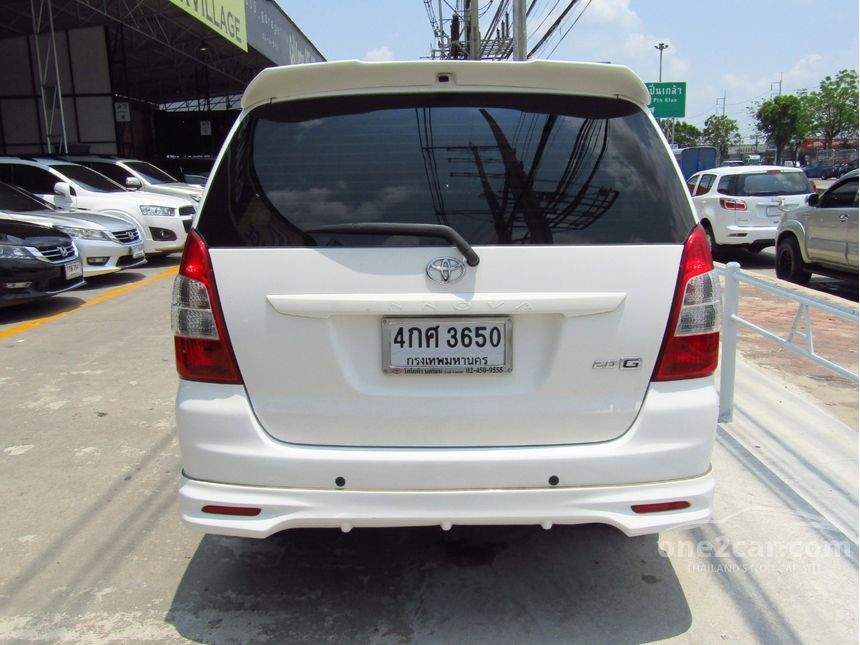 Toyota Innova 2016 G 2.0 in กรุงเทพและปริมณฑล Automatic Wagon สีขาว for ...