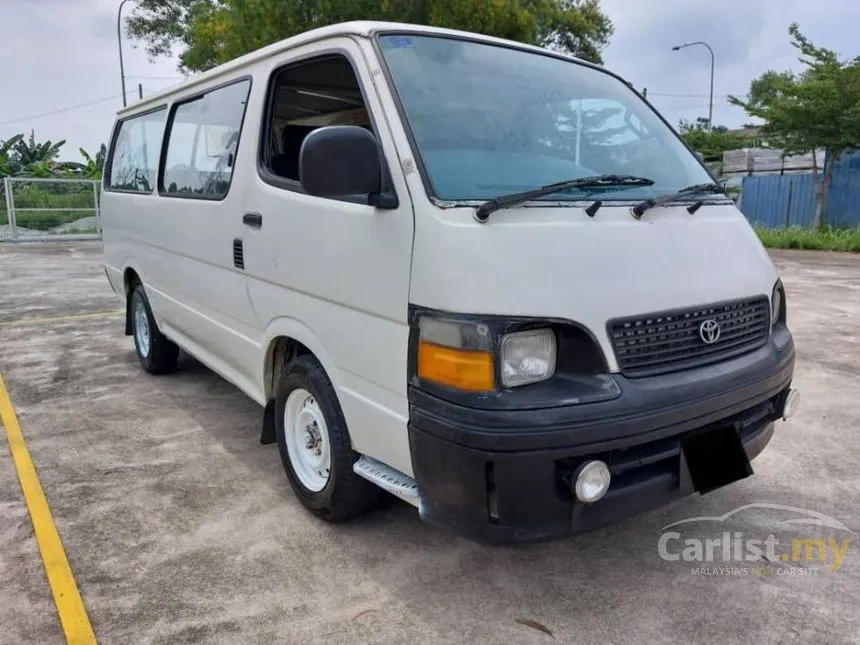 Used 2000 Toyota Hiace 2.4 Diesel Window Van 12 Tempat Duduk - Carlist.my