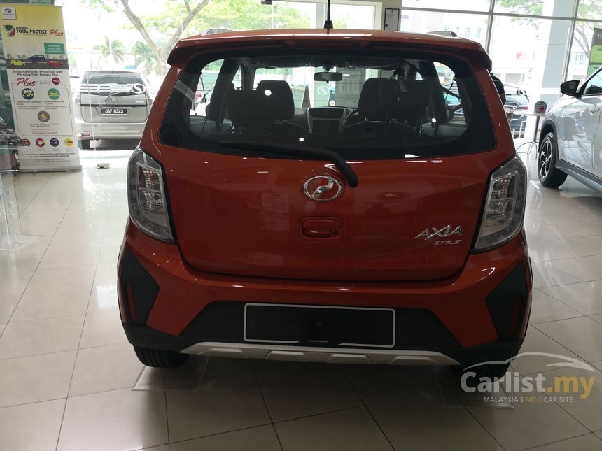 Perodua Axia 2019 Style 1.0 in Johor Automatic Hatchback Orange for RM ...