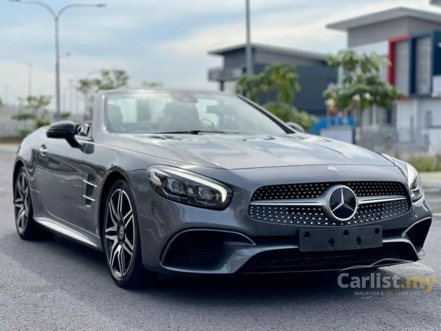 Recon 2019 Mercedes Benz SL400 3.0 AMG Line Convertible Unregistered Top Speed 249 Km/h 19 Inch ...