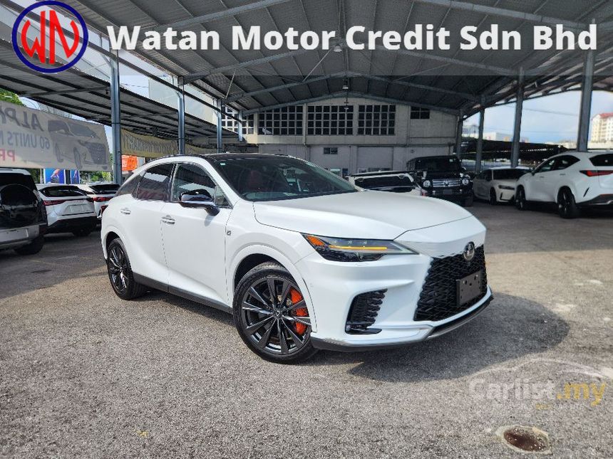 Recon 2023 Lexus RX 350 F Sport (5A) 2.4 Turbo Full Spec Panoramic Roof ...