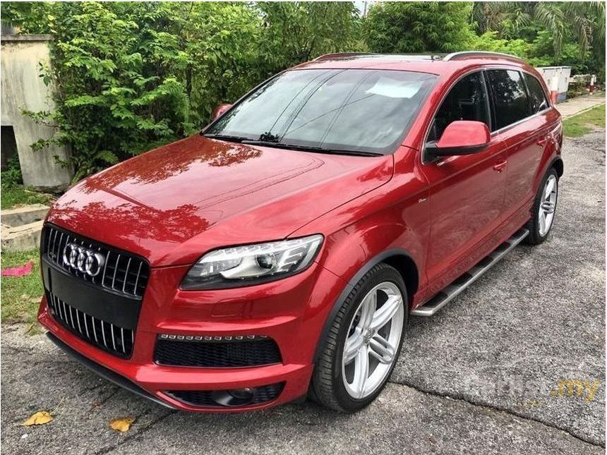 Audi Q7 2013 TDI Quattro S Line 3.0 in Kuala Lumpur Automatic SUV Red ...