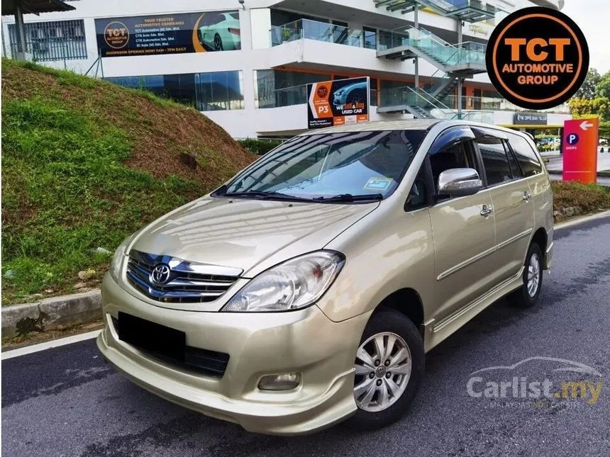 Used Toyota Innova 2.0 G LEATHER SEAT FULL BODY KIT E 1 OWNER MPV ...