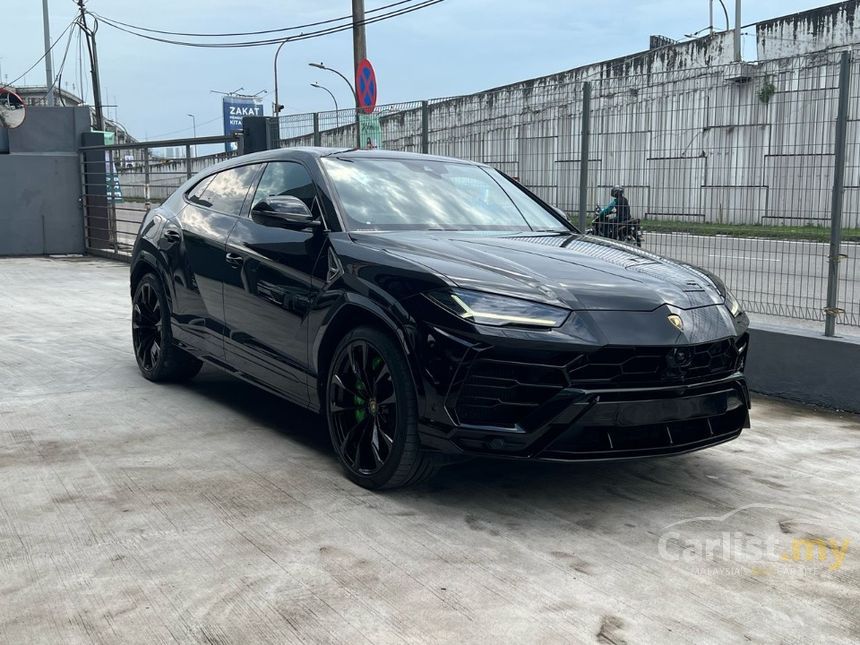 Recon 2019 Lamborghini Urus 4.0 V8 Bi-Turbo Nero Helene UK Import PPF 23 Taigete B&O Sound ADAS ...