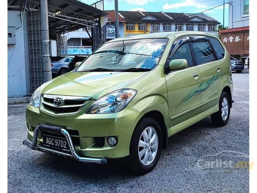 Toyota Avanza 2007 G 1.5 in Perak Automatic MPV Green for RM 25,800 ...