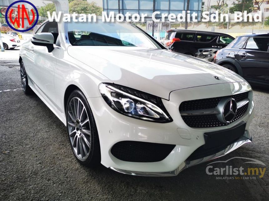 Recon 2018 Mercedes-Benz C200 AMG Coupe UNREG,P-ROF,PADDLE SHIFT ...