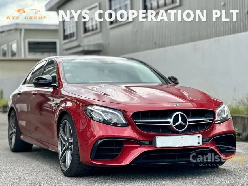 Recon 2019 Mercedes Benz E63 S 4.0 V8 BiTurbo 4Matic + Sedan Premium ...
