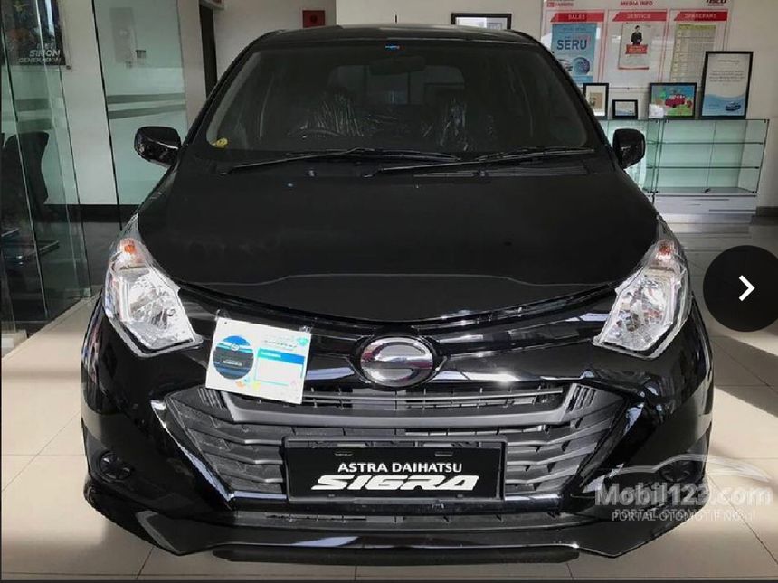 Jual Mobil Daihatsu Sigra 2019 M 1.0 di Banten Manual MPV Hitam Rp 112. ...