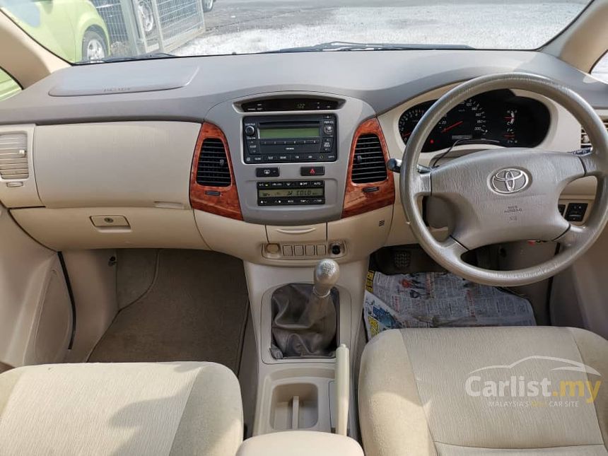 Toyota Innova 2008 G 2.0 in Selangor Manual MPV Black for RM 24,800 ...