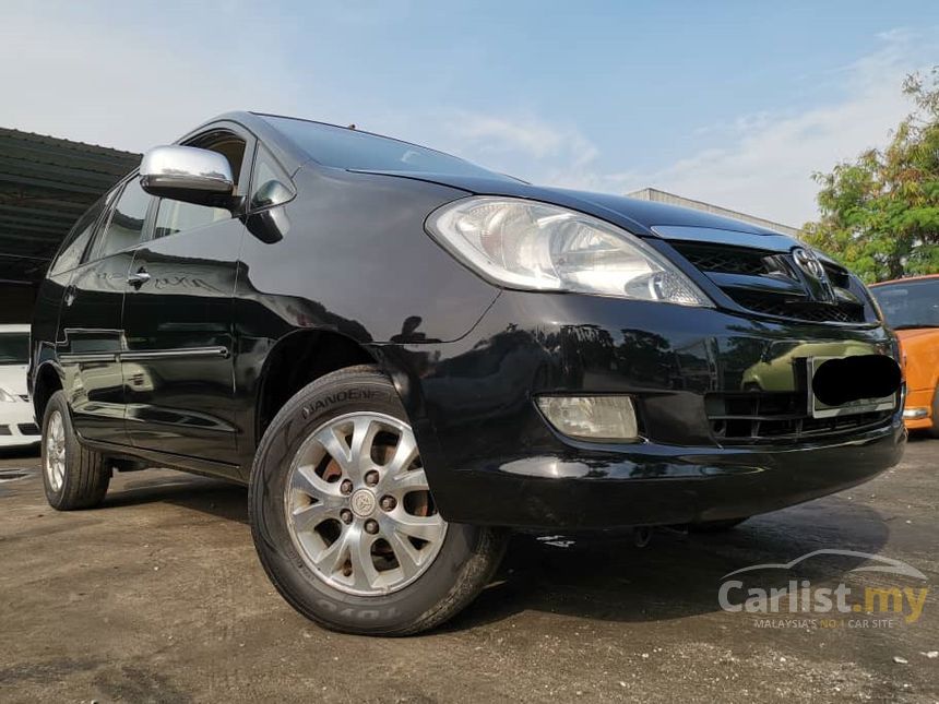 Toyota Innova 2008 G 2.0 in Selangor Manual MPV Black for RM 24,800 ...