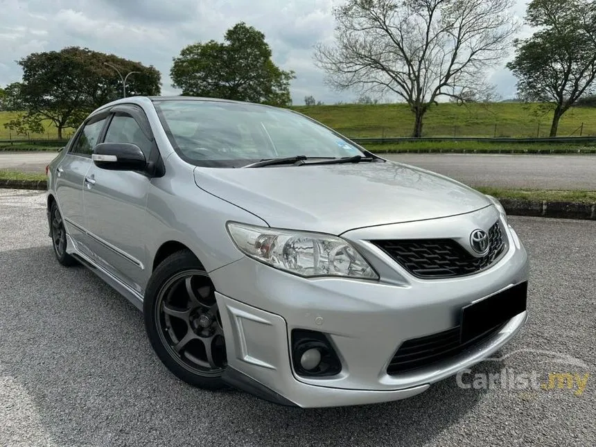 Used 2013 Toyota Corolla Altis 1.8 G Sedan FULL BODY KIT FULL LEATHER ...
