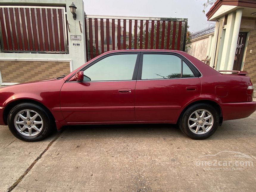 Toyota Corolla 1998 HI-TORQUE (ปี 98-01) GXIS 1.6 เกียร์อัตโนมัติ สีแดง ...
