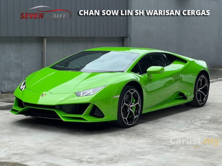 Recon 2021 Lamborghini Huracan EVO LP640-4 in Verde Mantis, NA V10 with ...