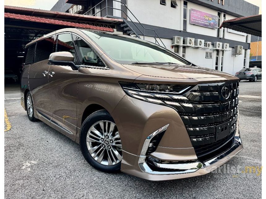 Recon 2024 Toyota Alphard 2.5 Z MPV DIM BSM HUD SUNROOF SPARE TYRE ...