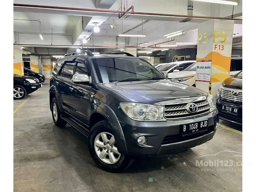 Jual Mobil Toyota Fortuner 2010 G 2.5 di DKI Jakarta Automatic SUV Abu ...