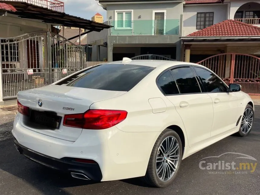 Used SUPERB LOW MILEAGE 2020 BMW 530i 2.0 M Sport WHITE Sedan - Carlist.my