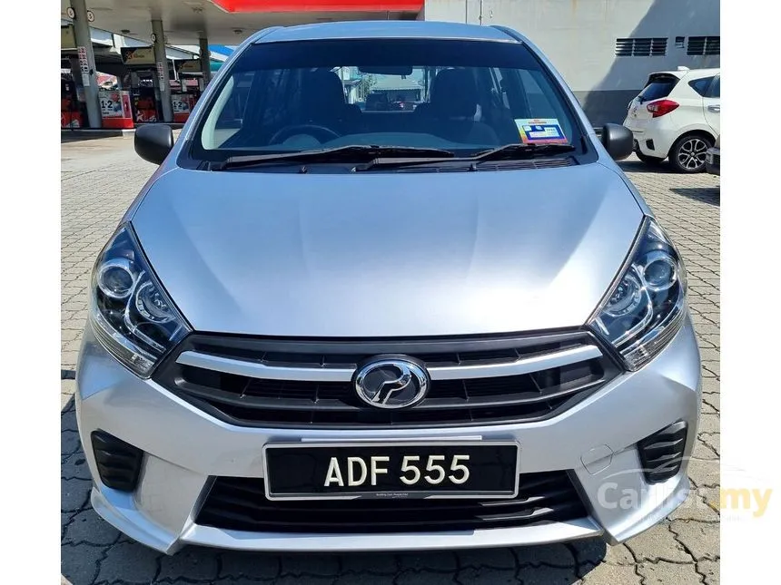 Used 2018 Perodua AXIA 1.0 E PROMO SIAP OTR # VIP PLATE NO 555 # FULL ...