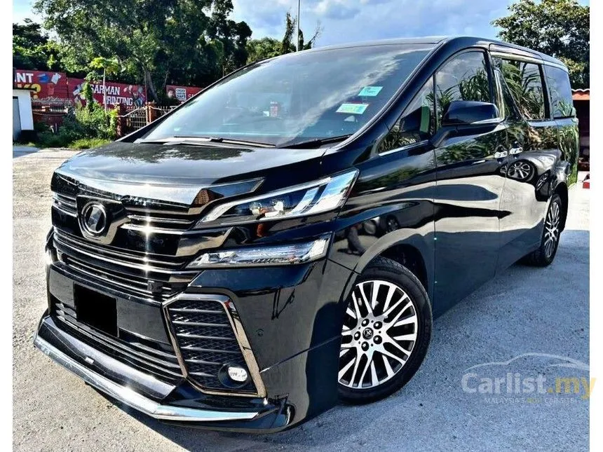 Used 2018 Toyota Vellfire 2.5 ZG (A) LOCAL SPEC FULL SERVICE RECORD ...