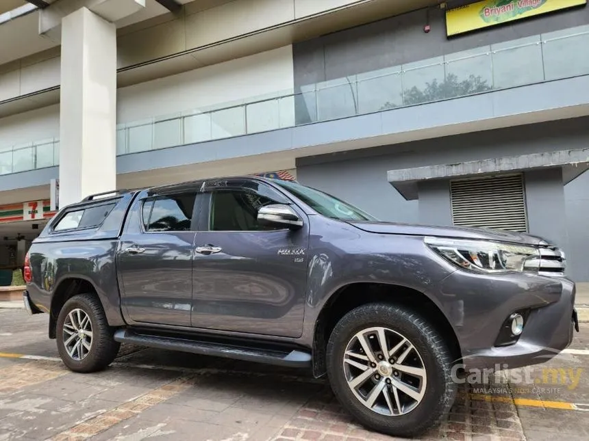 Used YR MADE 2016 Toyota Hilux 2.8 G Pickup Truck REAR CANOPY DOUBLE ...