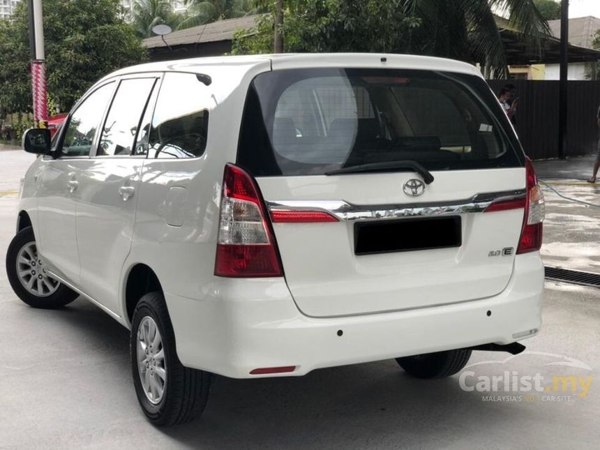 Toyota Innova 2016 G 2.0 in Selangor Automatic MPV White for RM 51,888 ...