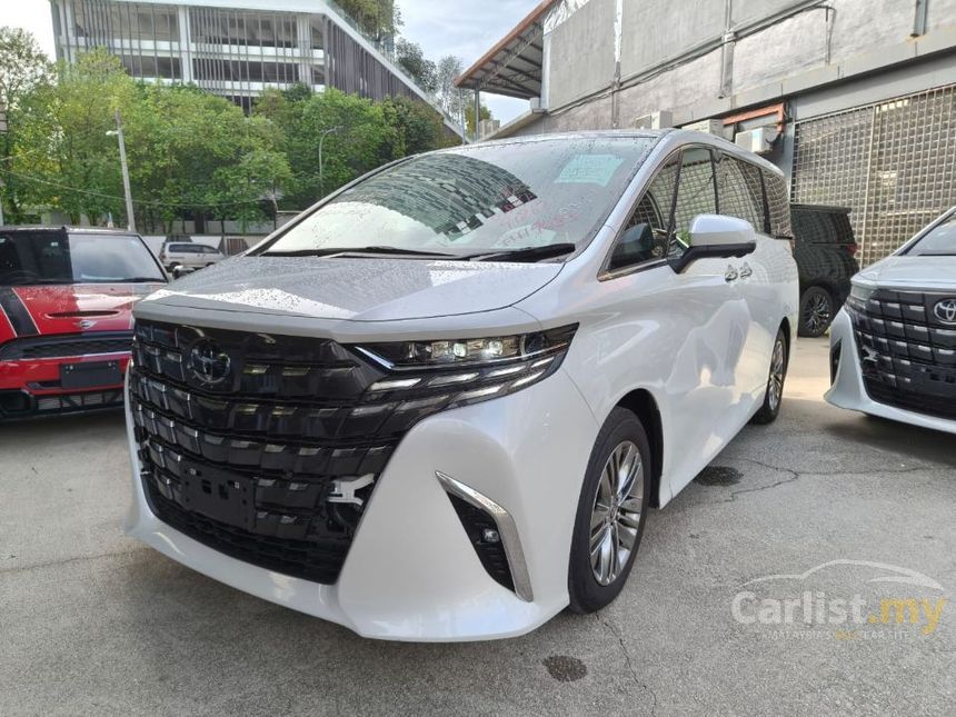 Recon 2023 Toyota Alphard 2.5 Z,9K KM ONLY,DIM,BSM,SPARE TYRE, SURROUND ...